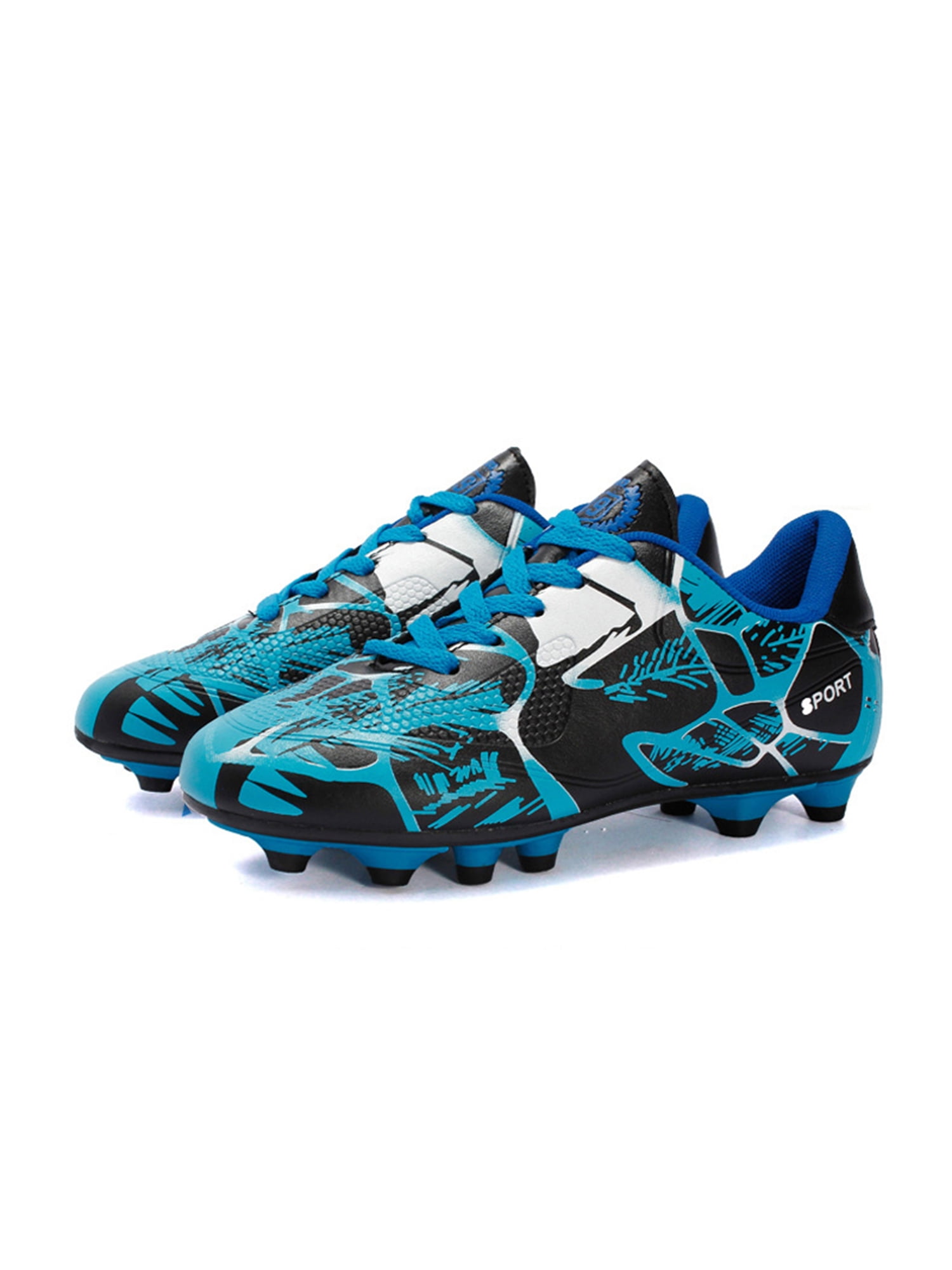 Harsuny Soccer Cleats Mens Wide Width Firm Ground Lace-Up Football ...