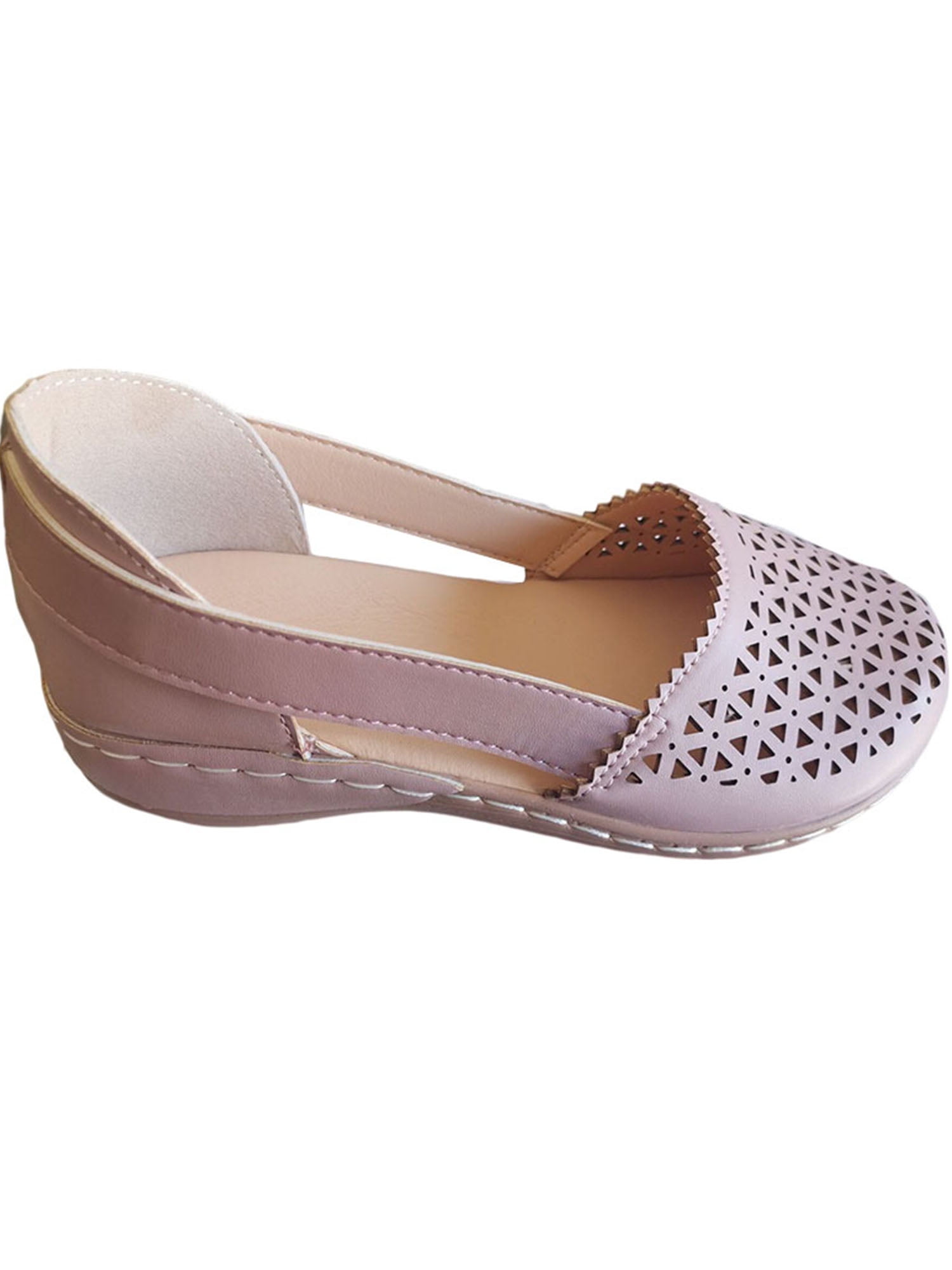 Harsuny Women Soft Orthopedic Wedges Sandals Comfy Closed Toe Summer ...