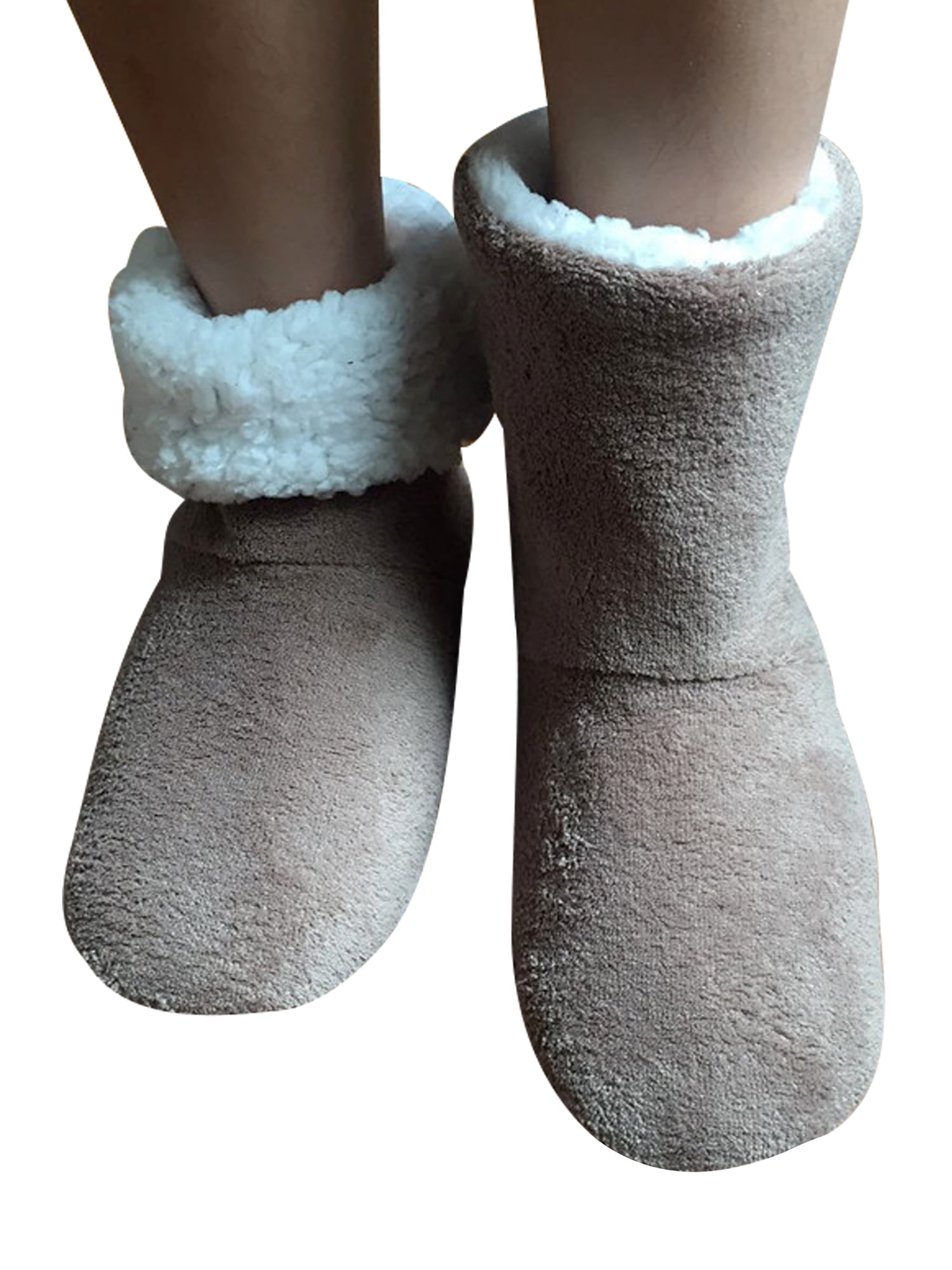 Harsuny Women's Men's Winter Fuzzy Warm Cozy Fleece Lined Slipper Socks ...