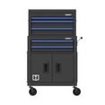 Hart 24-inch Steel Tool Chest Combo with Built-In Power Strip, 400 lb ...