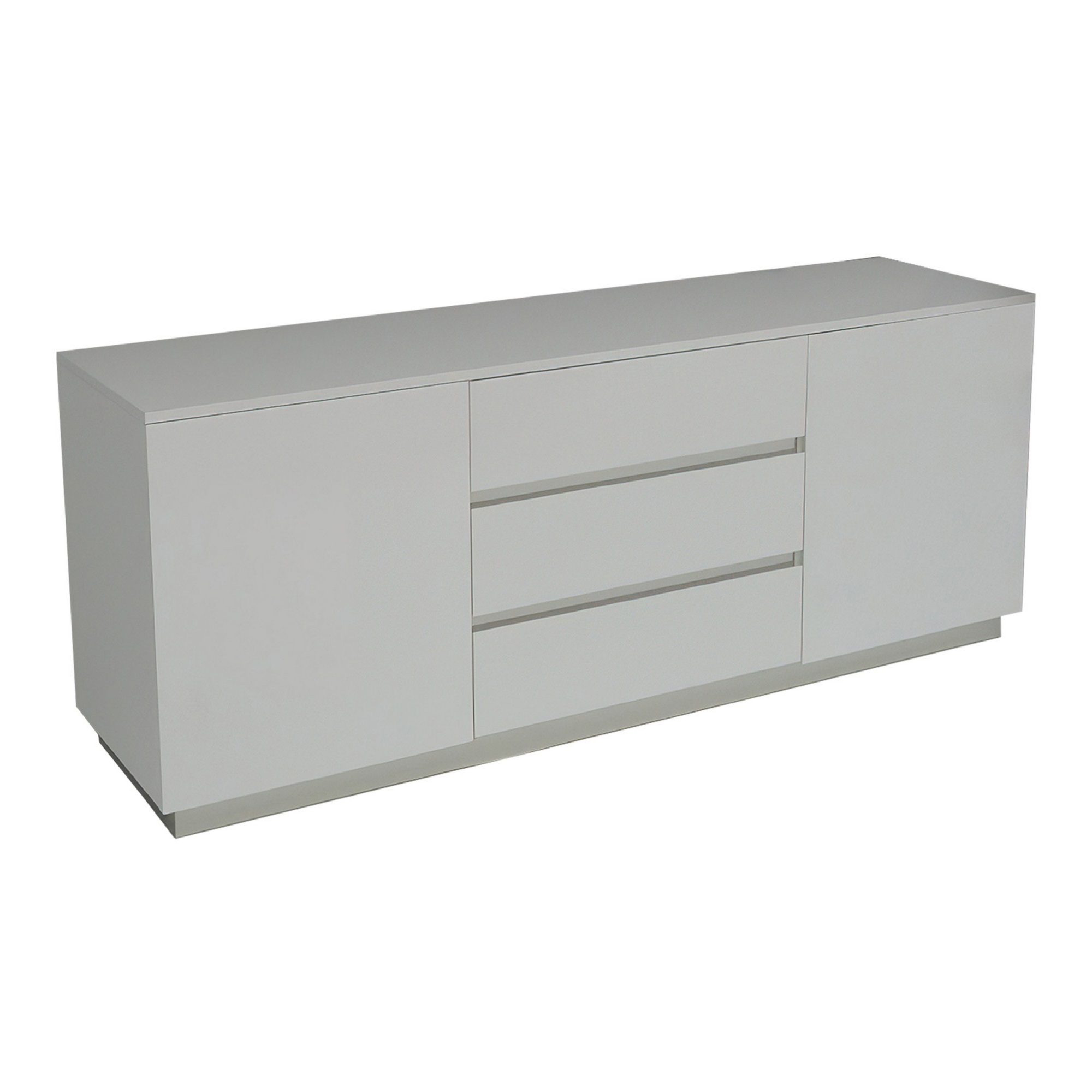 Hart 71 Inch Sideboard Buffet Cabinet, Lacquer, Crocodile Textured, MDF ...