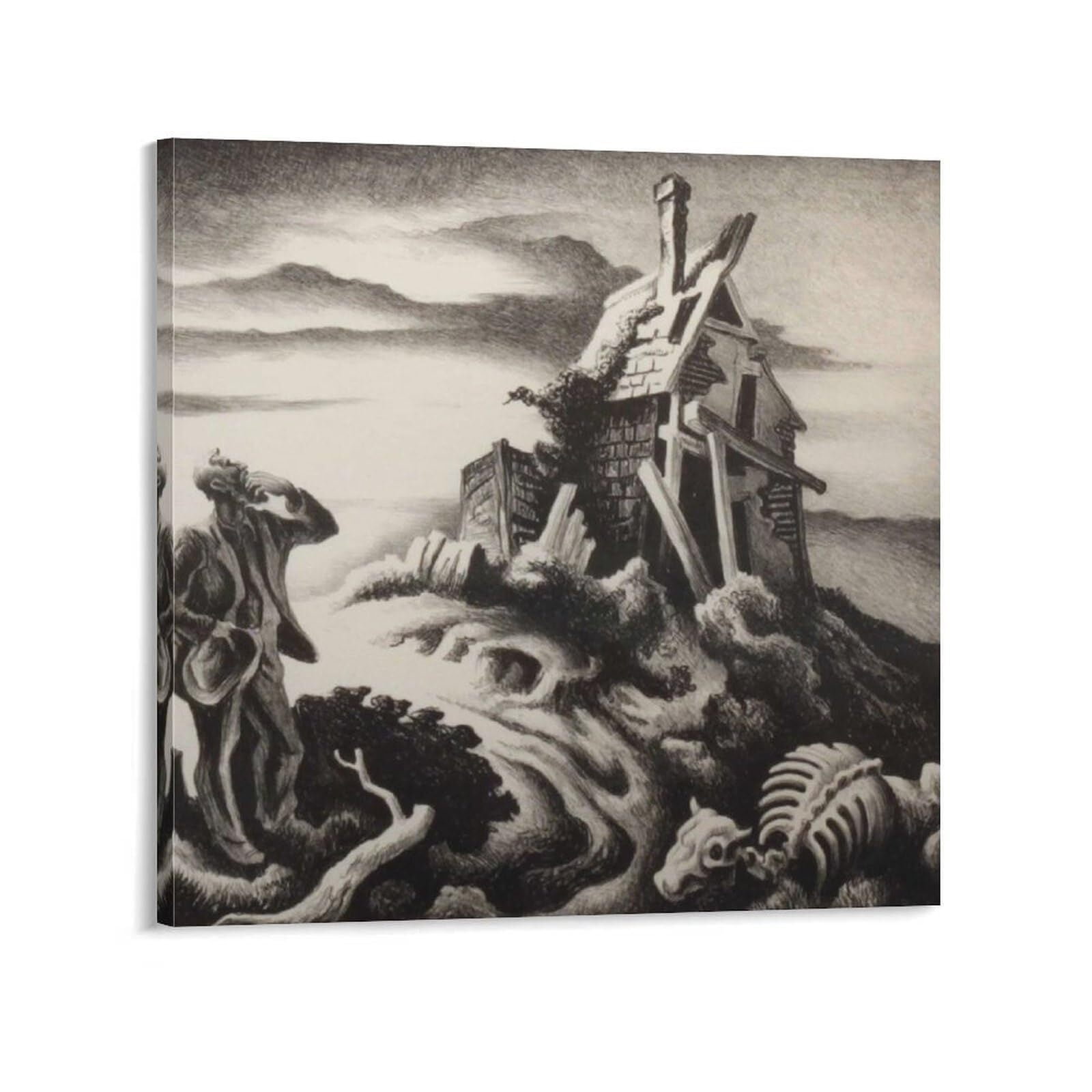 Hart Benton Prodigal Son (1939) Print Photo Art Painting Canvas Home ...