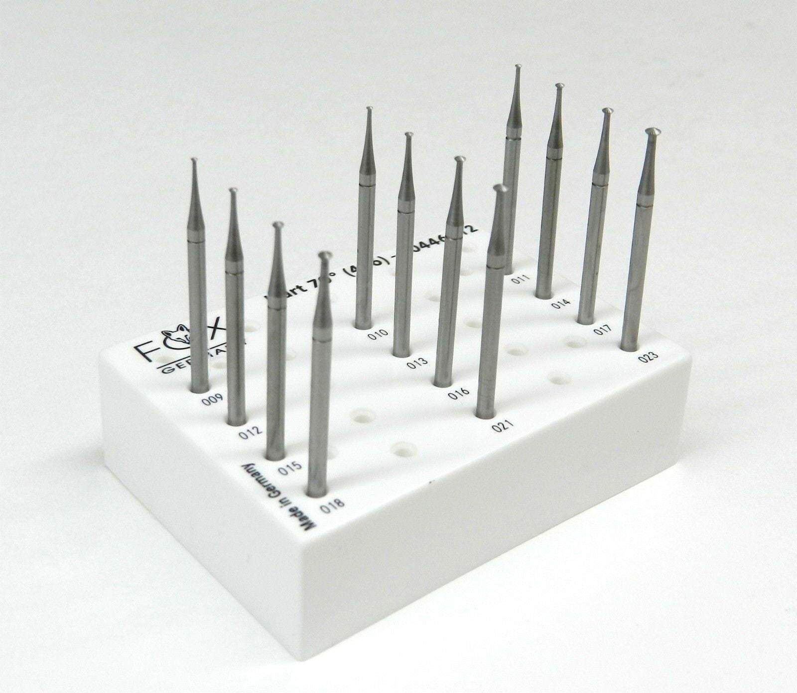 Hart Burs 70 Fig 446 for Shallow Angle Stones Jewelers Bur Set 009-023 ...
