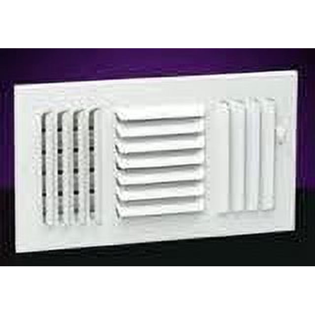 Hart & Cooley 303126 - 12X6 Ceiling Curved Blade Three Way Register ...