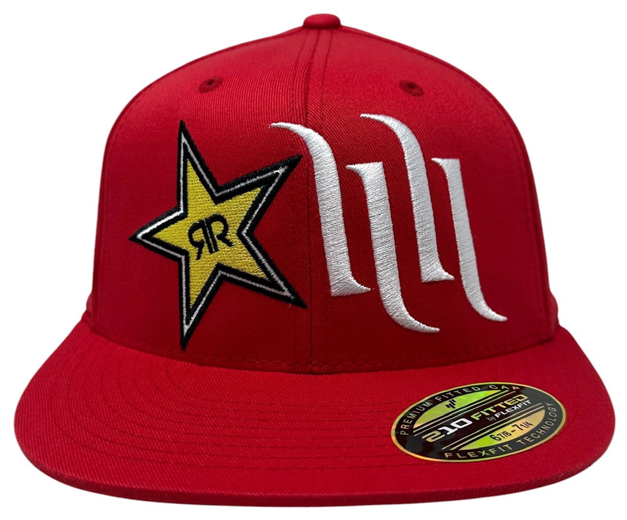Hart & Huntington Men's X Rockstar Next Team Embroidered Flex Fit Hat ...