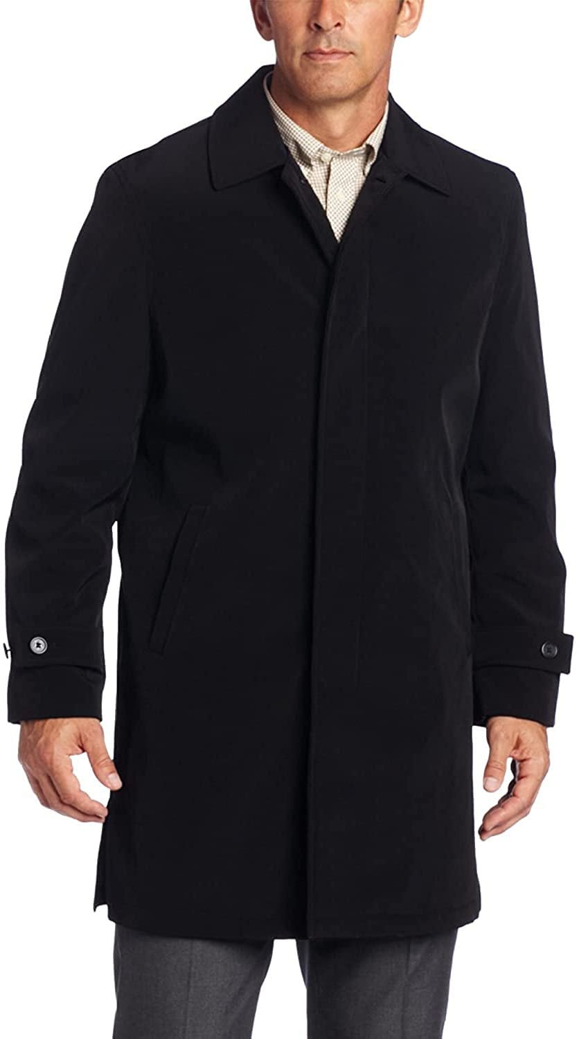 Hart Schaffner Marx Men's Raincoat, Hartsdale All Weather Coat for Men ...
