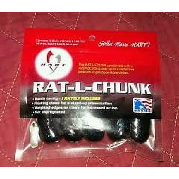 Hart Tackle Hart Rat L Chunk Black Blue - Walmart.com