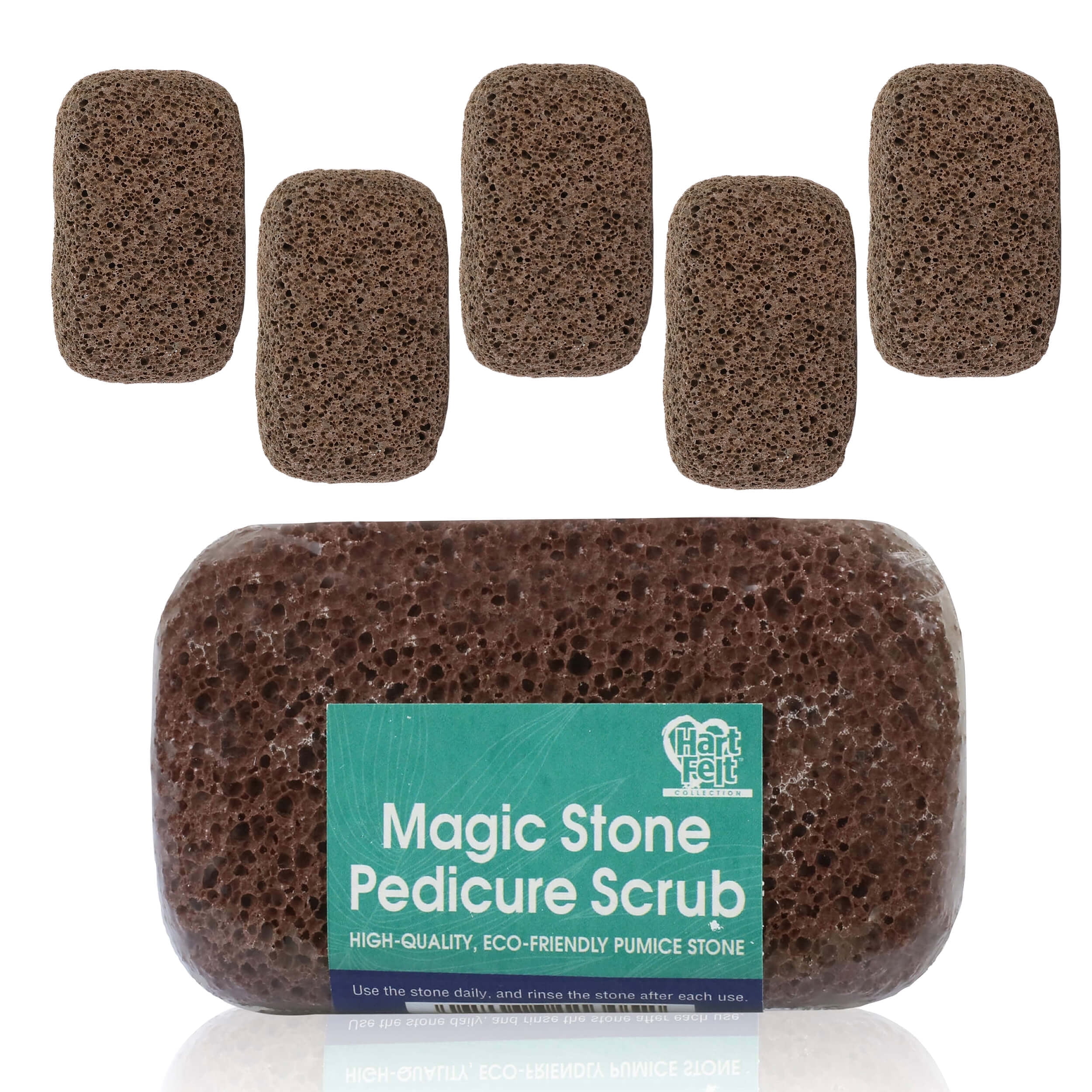 Hartfelt Magic Stone Feet Scrubbing Pedicure Stone for Removing Dead ...