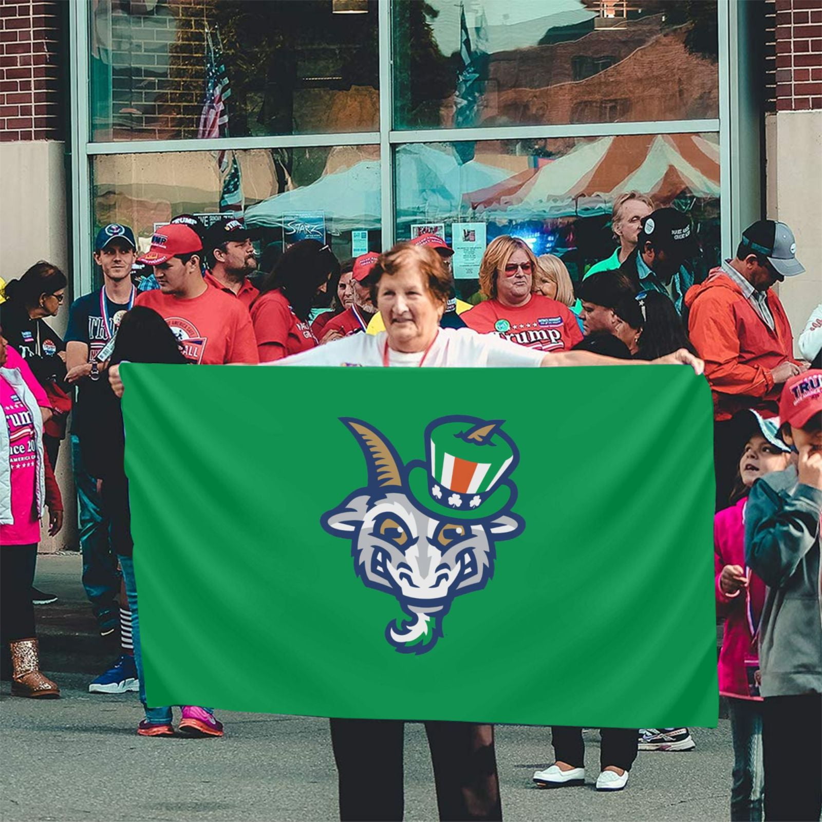 Hartford Yard Goats Flag 3x5 Ft Holiday Banner Garden Yard House Flags ...