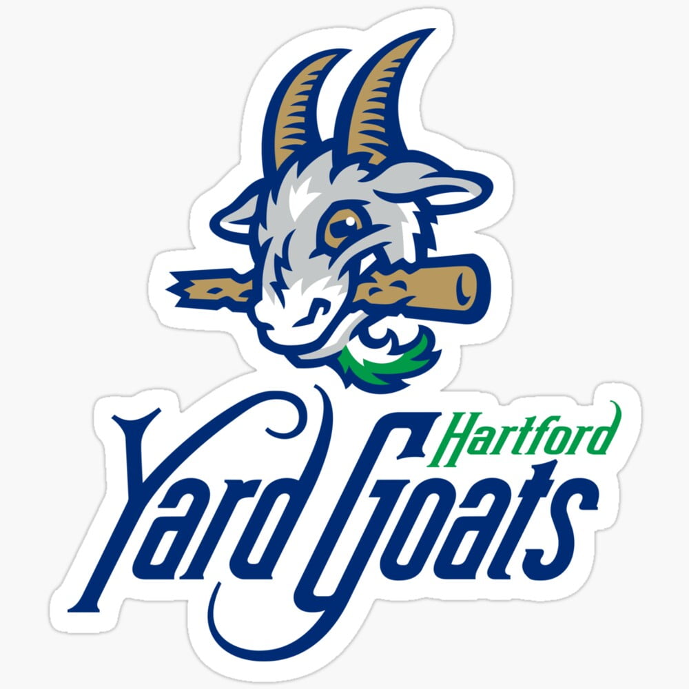 Hartford Yard Goats Logo And Name Sticker Phone Decal Water Bottle ...
