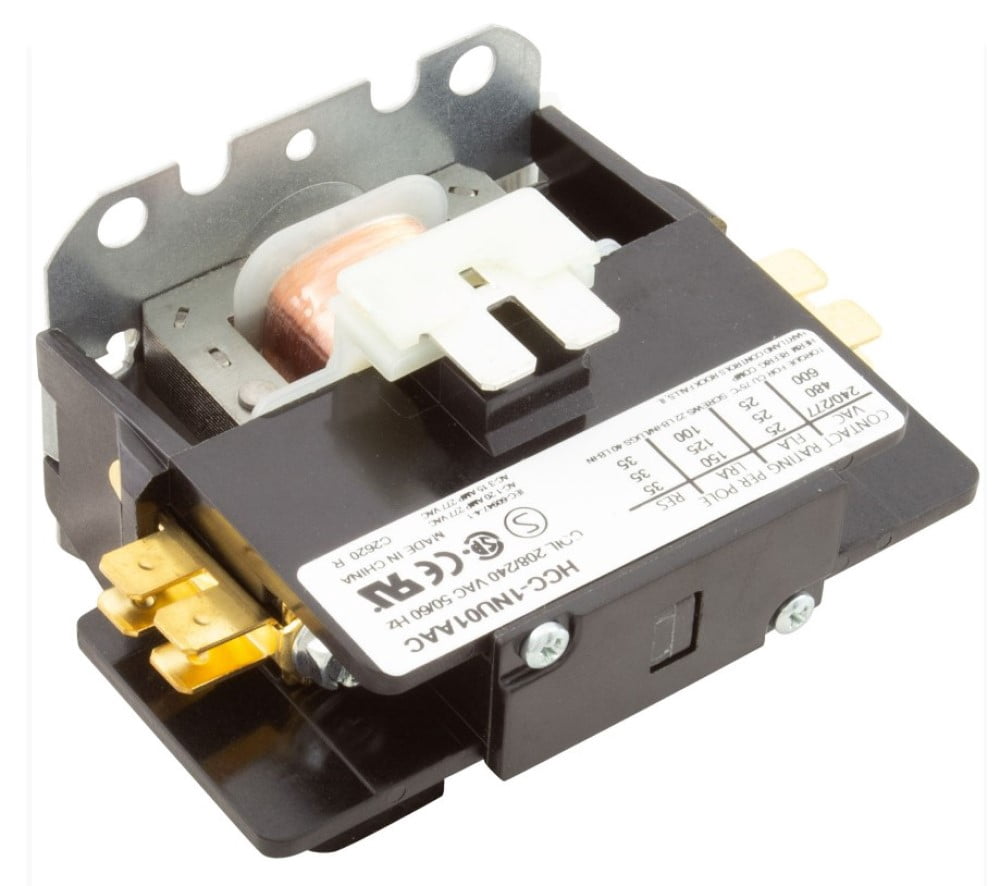 Hartland Control 60-240-1040 Contactor Single Pole Single Throw 25A FLA ...