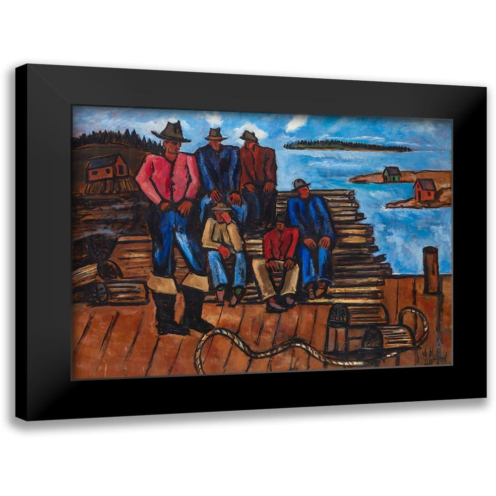 Hartley, Marsden 18x14 Black Modern Framed Museum Art Print Titled ...