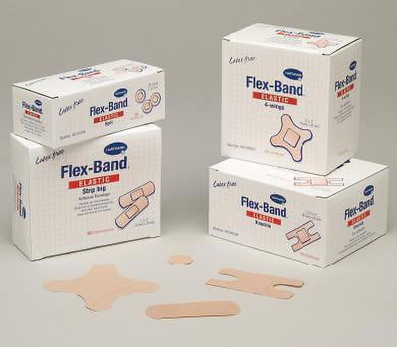 Hartmann Adhesive Strip Flex-Band 1 X 1-1/4 Inch Fabric Oval Tan ...