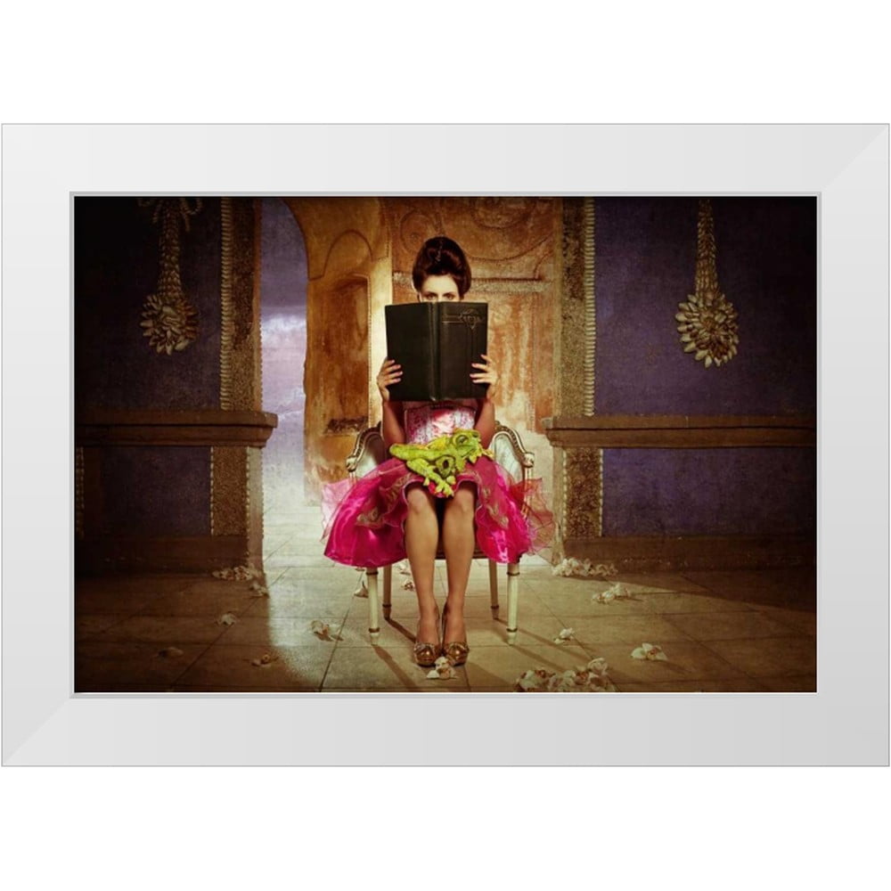 Hartmann, Eva 14x11 White Modern Wood Framed Museum Art Print Titled ...