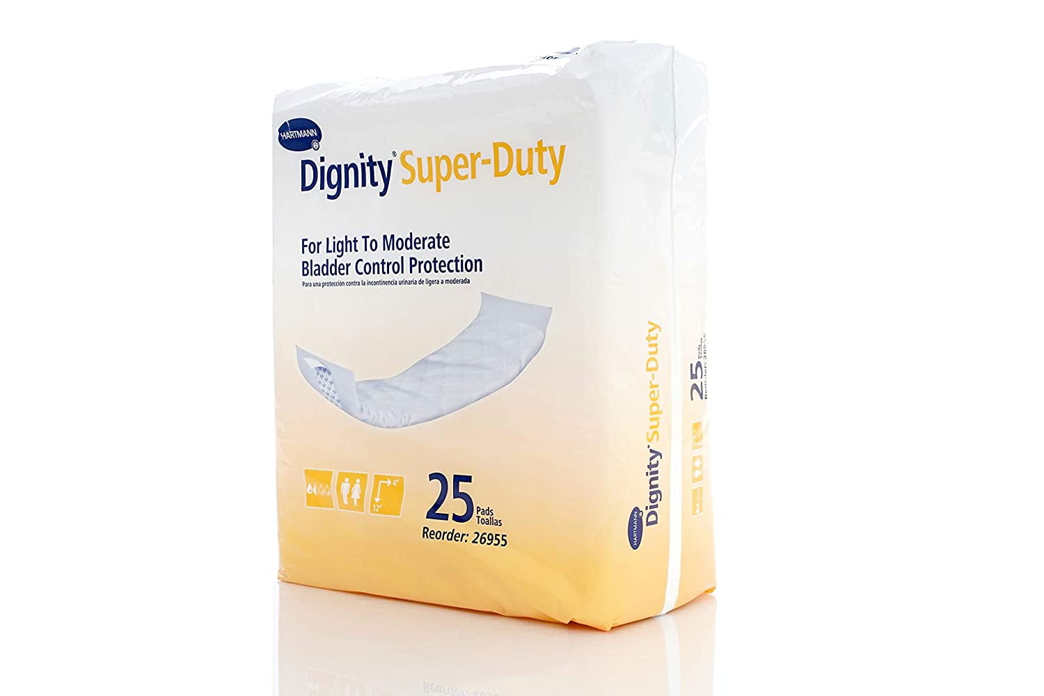 Hartmann USA Dignity Super-Duty Pads, Light to Moderate Bladder Control ...