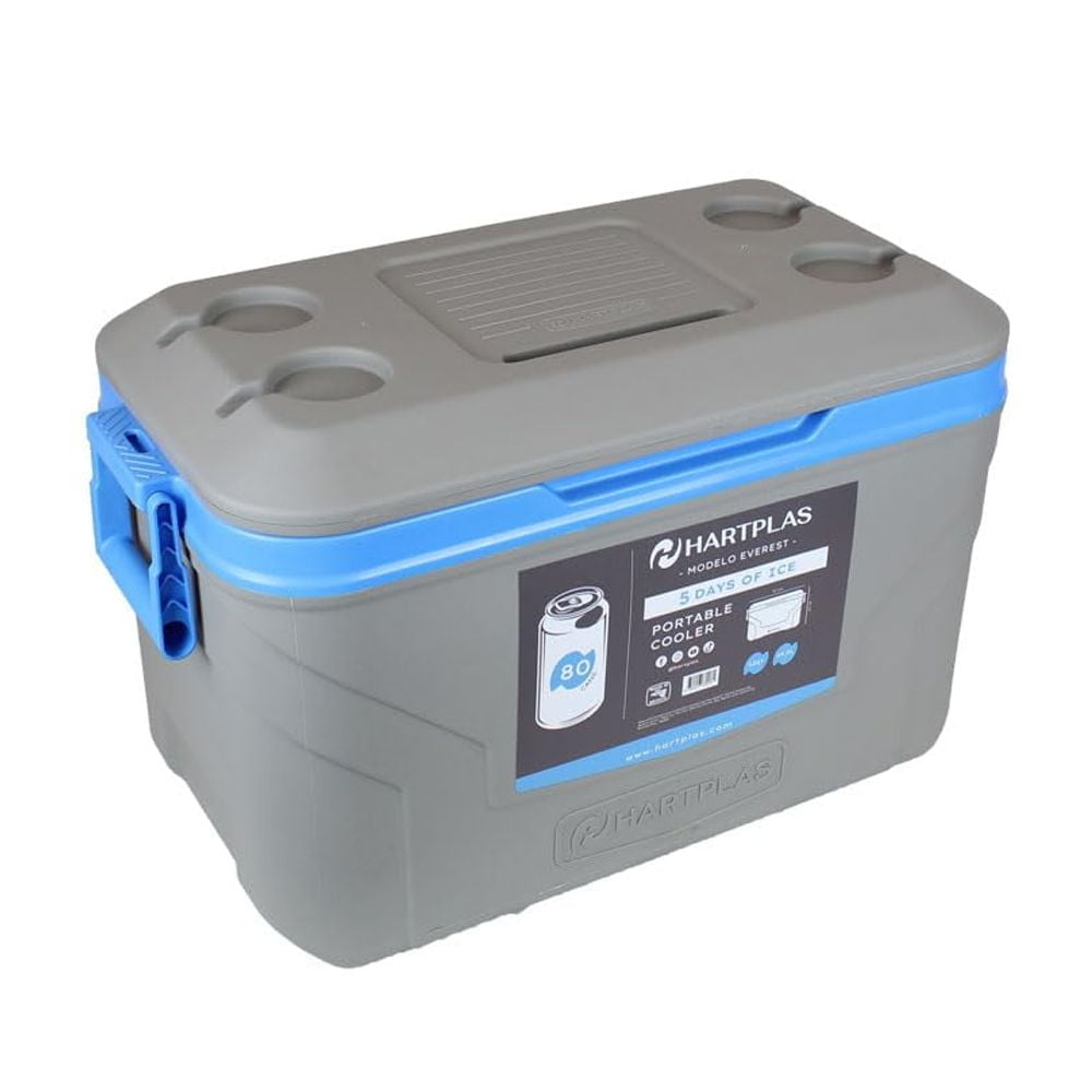 Hartplas Insulated Portable Everest Cooler 52 qt | Hold Up to 5 Days ...