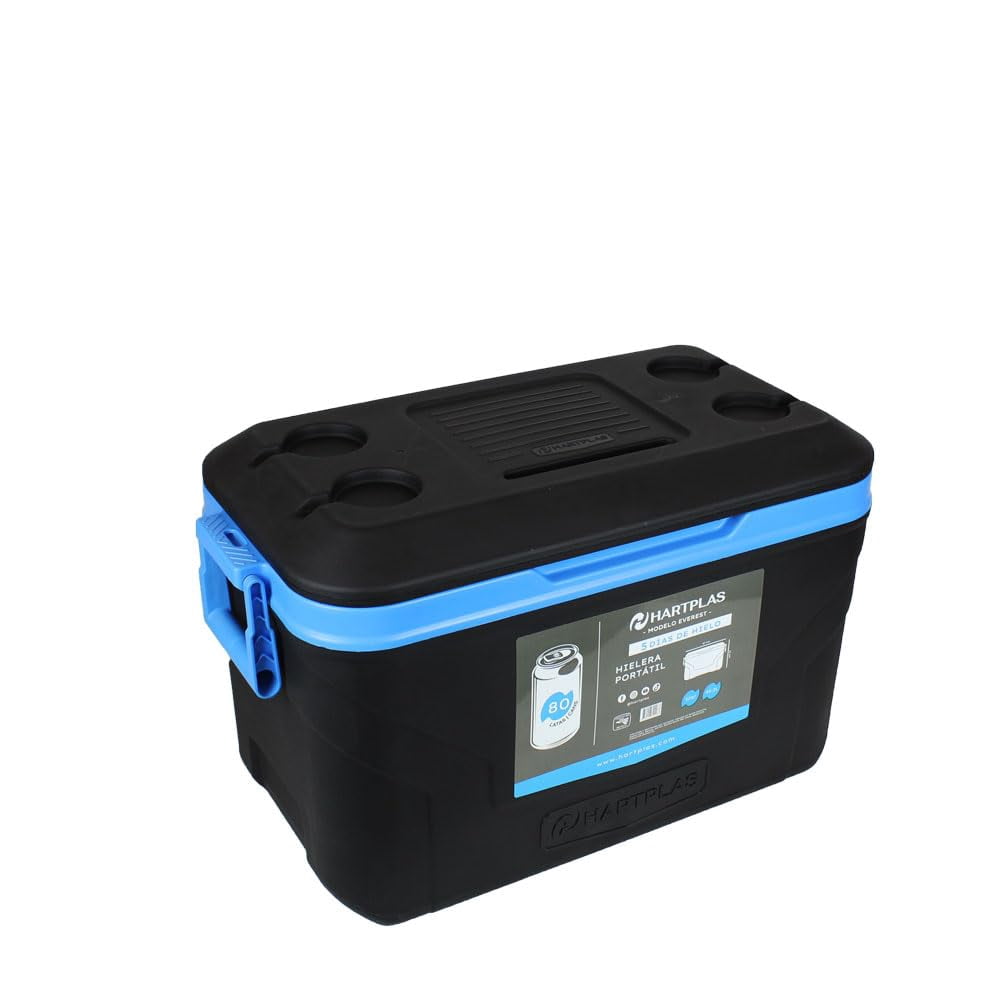 Hartplas Insulated Portable Everest Cooler 52 qt | Hold Up to 5 Days ...