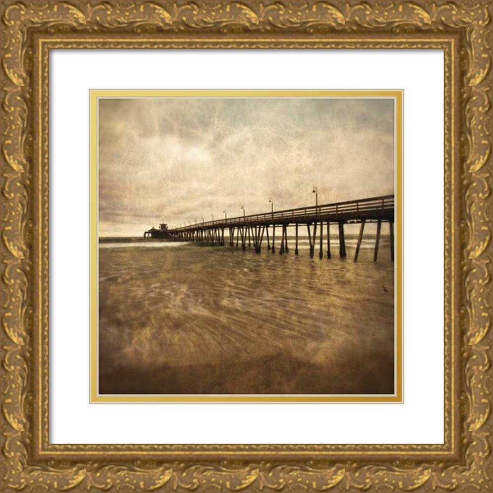Hartson-Weddle, Ryan 15x15 Gold Ornate Wood Framed with Double Matting ...