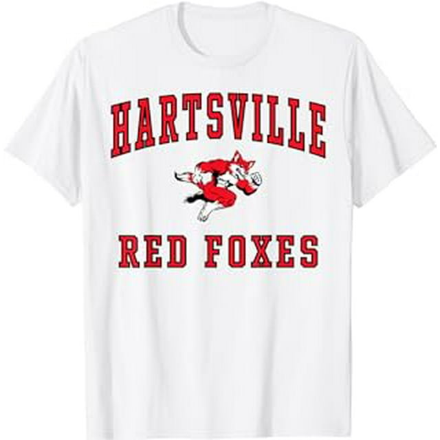 Hartsville High School Red Foxes T-Shirt C1 - Walmart.com