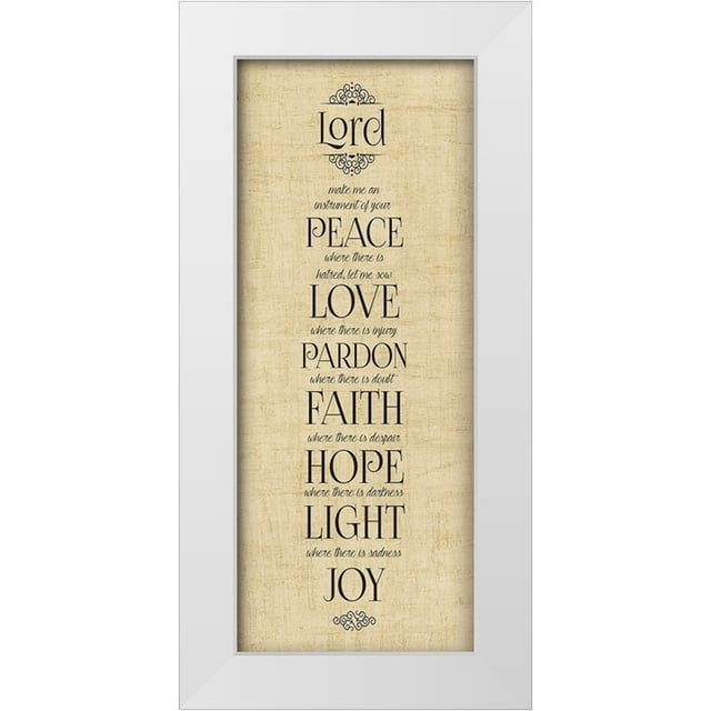 Hartworks 12x24 White Modern Wood Framed Museum Art Print Titled ...