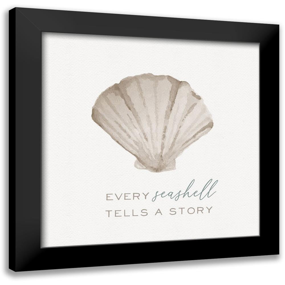 Hartworks 20x20 Black Modern Framed Museum Art Print Titled - Sandy ...