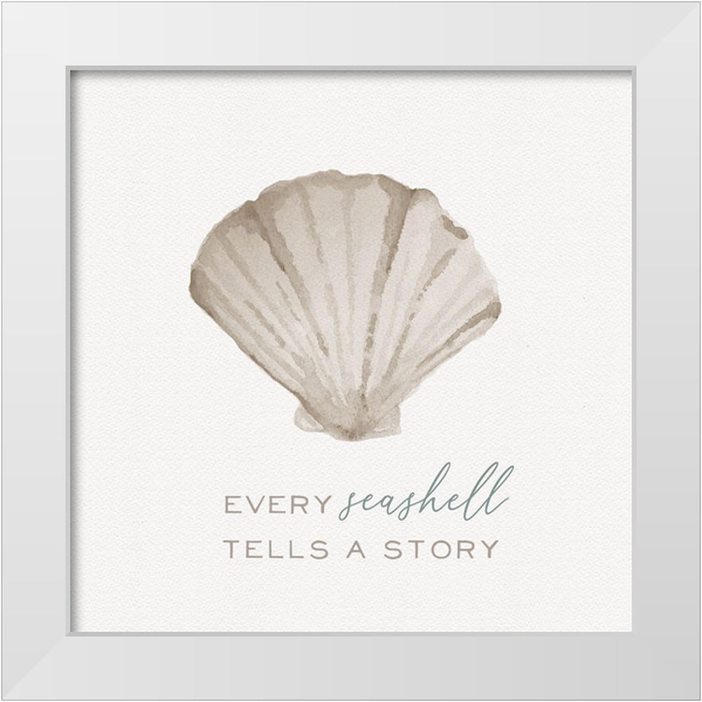 Hartworks 26x26 White Modern Wood Framed Museum Art Print Titled ...