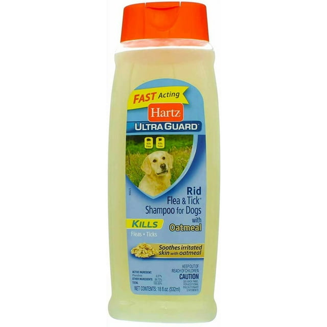 Hartz 02305 Ultraguard Rid Flea &amp;amp;amp;amp; Tick Dog Shampoo With ...