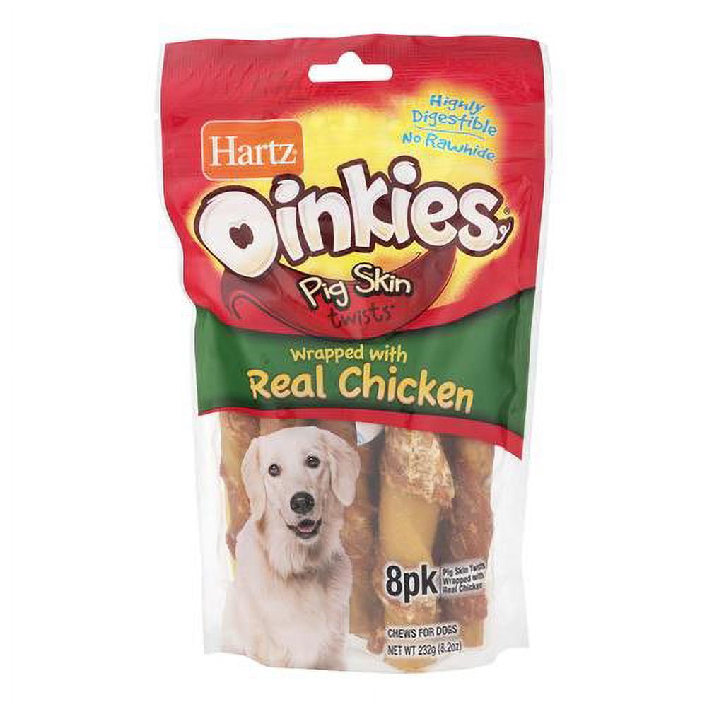 Hartz Chicken Wrapped Oinkies (Pack of 48) - Walmart.com