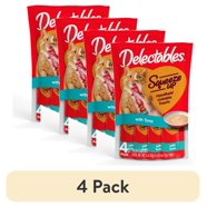 Hartz Delectables Squeezable Lickable Chicken Flavor Wet Treat for Cats, Bisque Kitty Squeezy, 0 ...