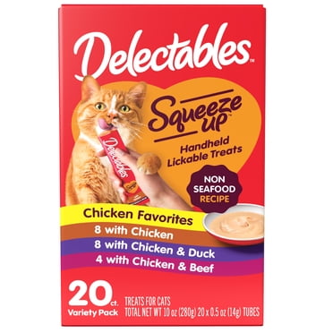 Hartz Delectables Lickable Spoon, Interactive Lickable Cat Treats for ...