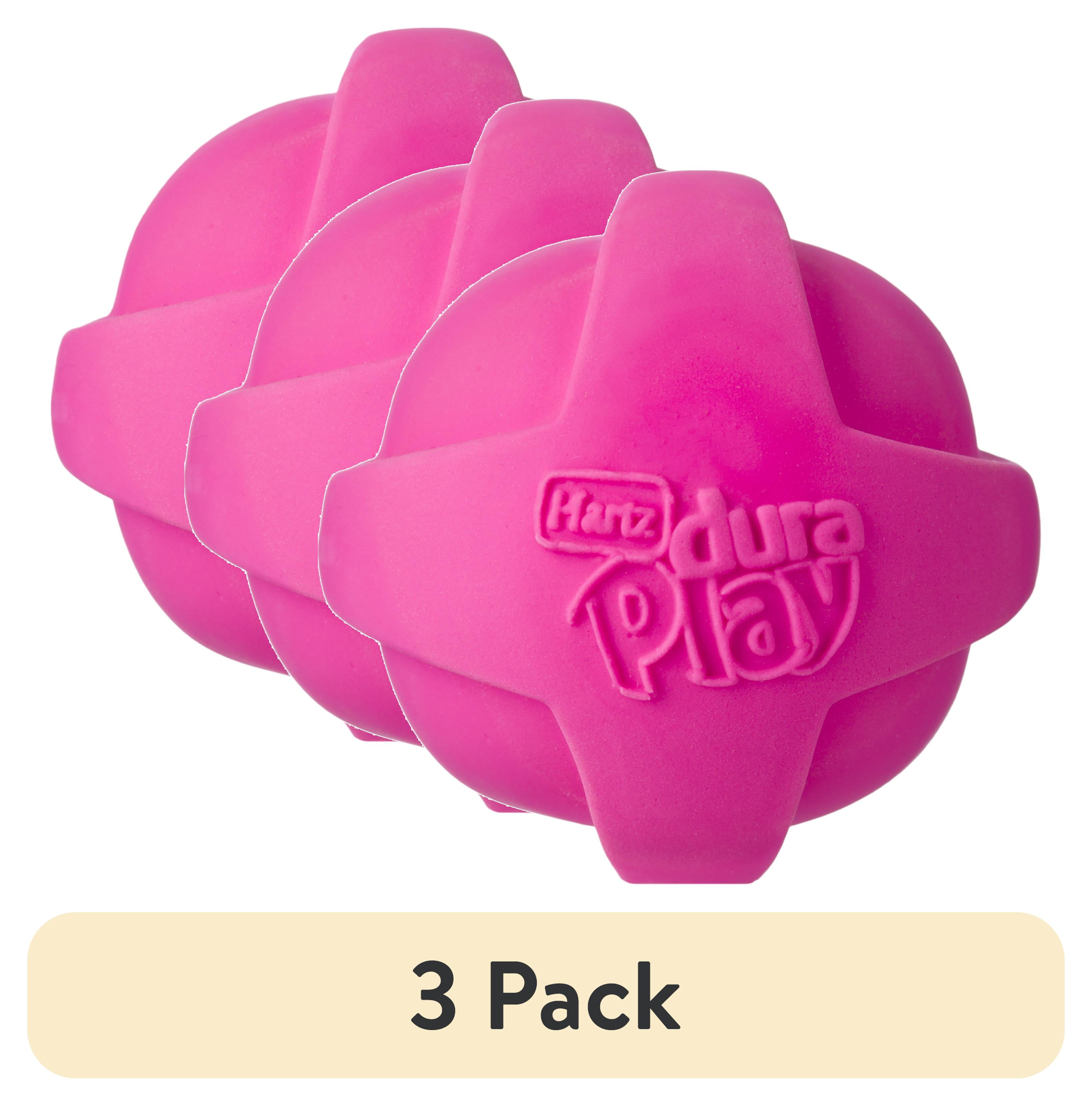 (3 pack) Hartz Dura Play Small Ball Dog Toy, Latex, 1ct - Walmart.com