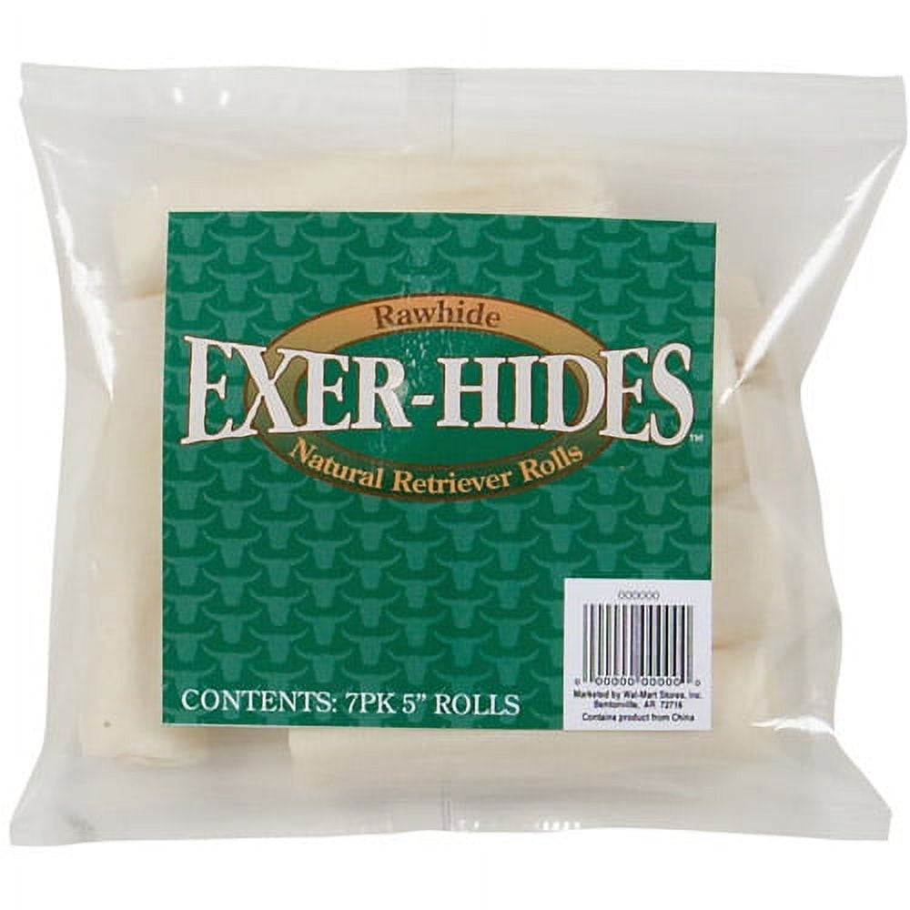 Hartz Exer-Hides Natural Retriever 5" Rolls Dog Treats, 7ct - Walmart.com