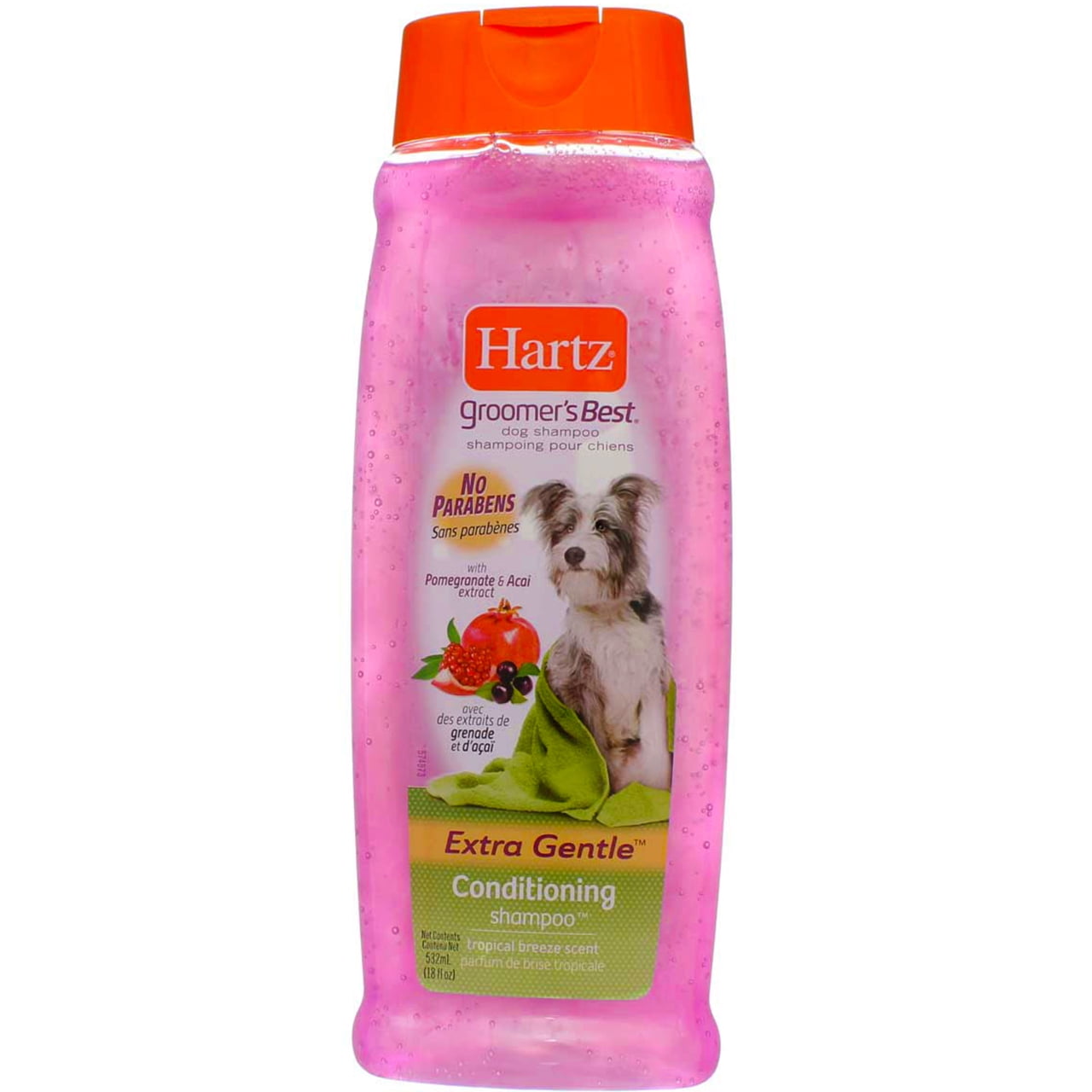 Hartz Groomers Best 3 in 1 Conditioning Shampoo for Dogs 18 oz (Pack of ...