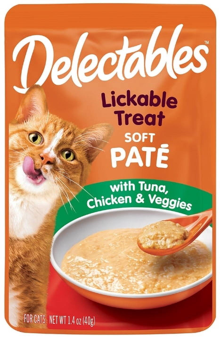 Hartz Soft Pate Lickable Treat For Cats - Tuna, Chicken, and Veggies ...