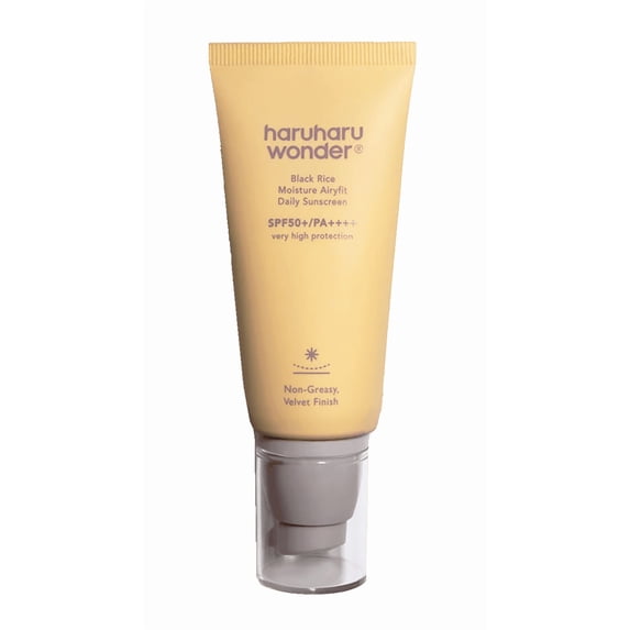 Haruharu, Black Rice Moisture Sunscreen SPF 50, 1.69 oz, Reef Safe ...