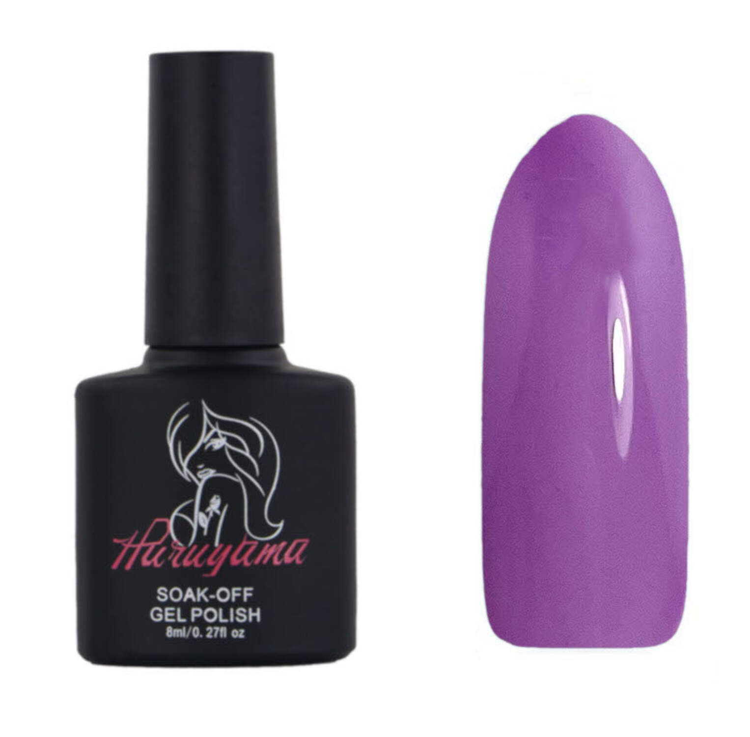 Haruyama Translucent Purple Glass Gel Nail Polish AE31 - Walmart.com