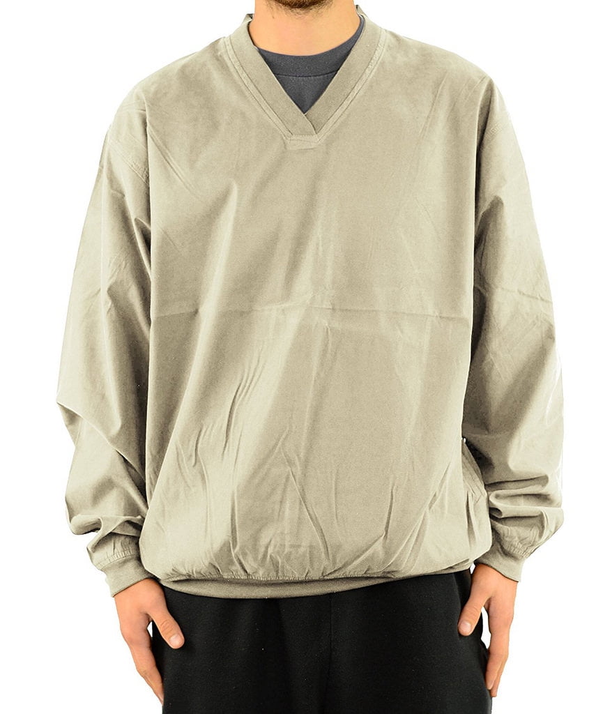 Harvard Square Pullover V-Neck Microfiber Windshirt - Walmart.com