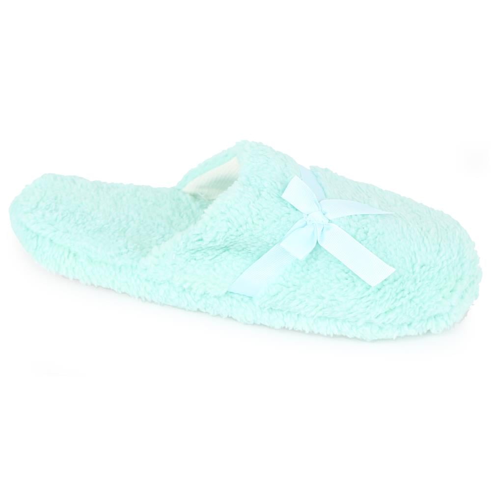 Harve Benard Ladies 5-11 Plush Slide (Mint Small 5/6) - Walmart.com