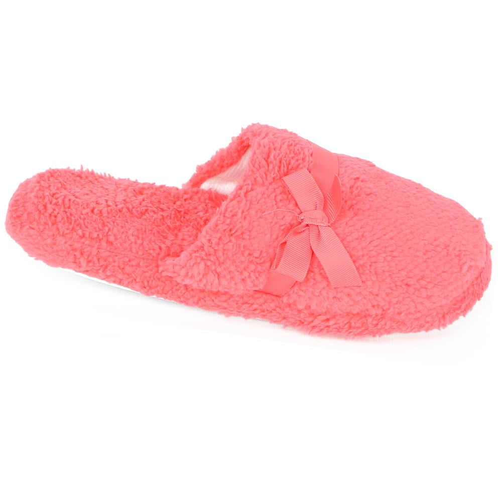 Harve Benard Ladies 5-11 Plush Slide (Peach X-Large 11) - Walmart.com