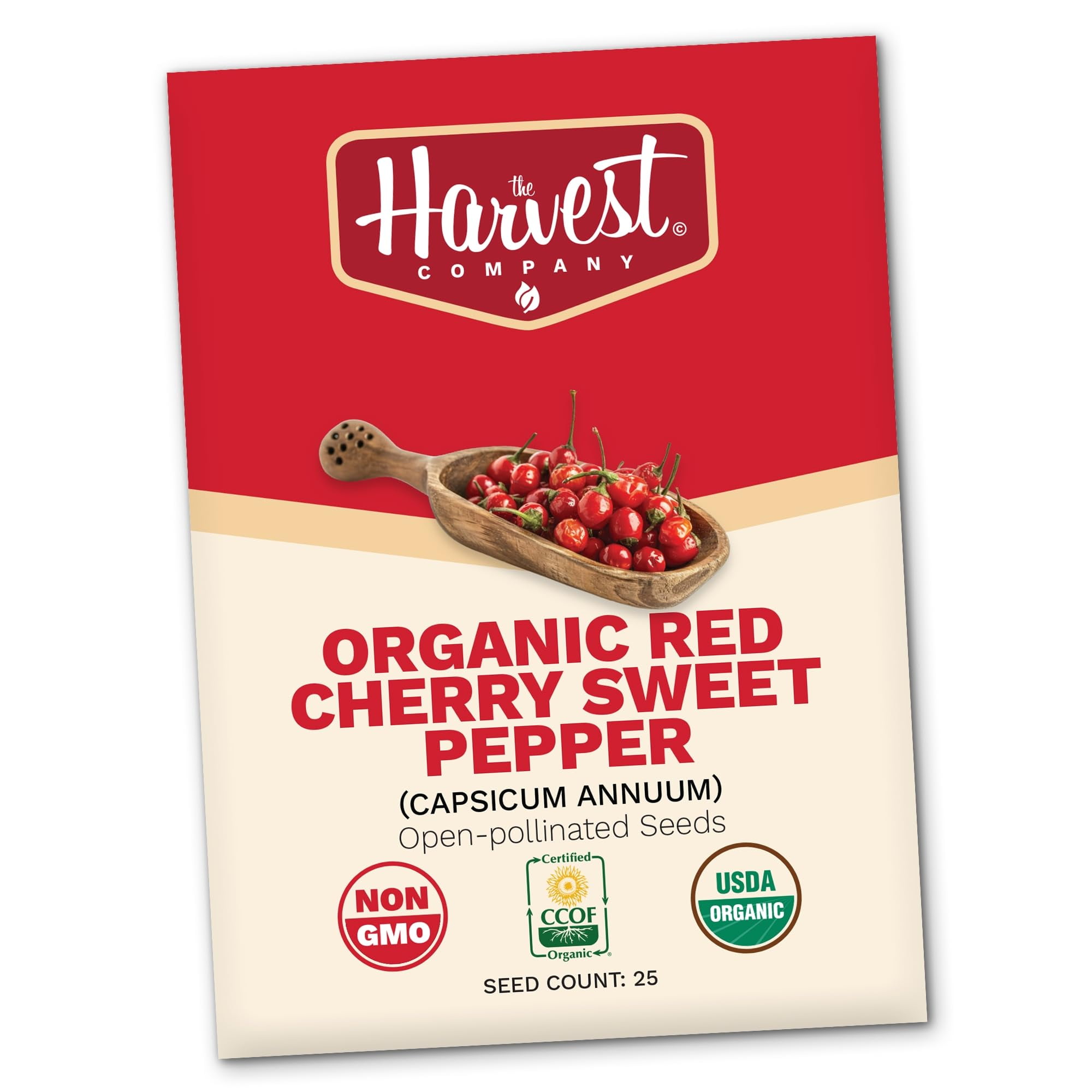 The Harvest CompanyEGSC Organic Red Cherry Sweet Pepper, Non-GMO ...