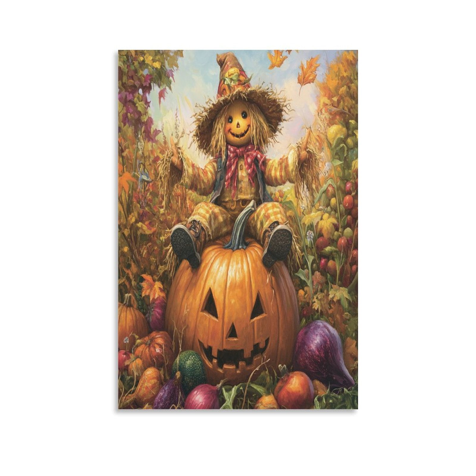 Harvest Cornucopia Living Room Art 12x18inch Canvas Print Autumn ...