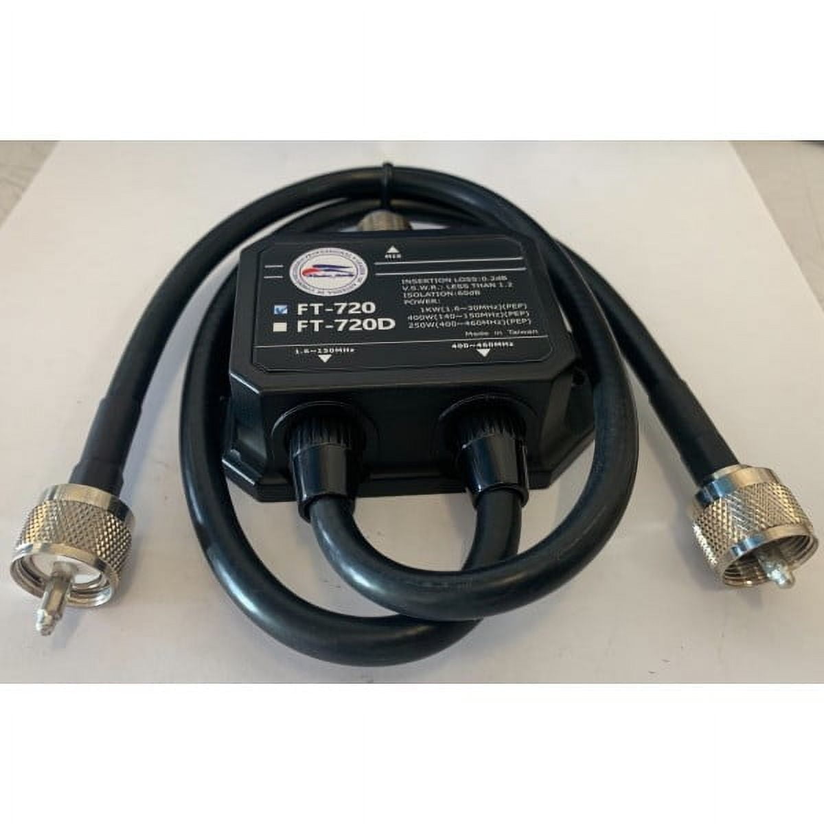 Harvest FT-720 (1.6-150 Mhz/400-460 Mhz) Antenna Duplexer with Coax ...
