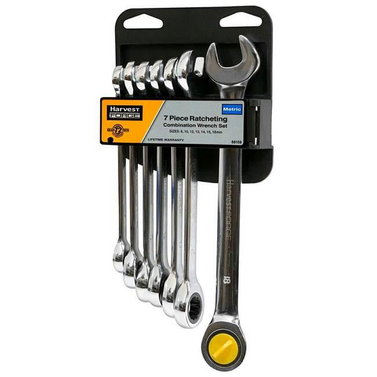 Harvest Forge MM Ratcheting Combination Wrench Set - 7 Piece - Walmart.com