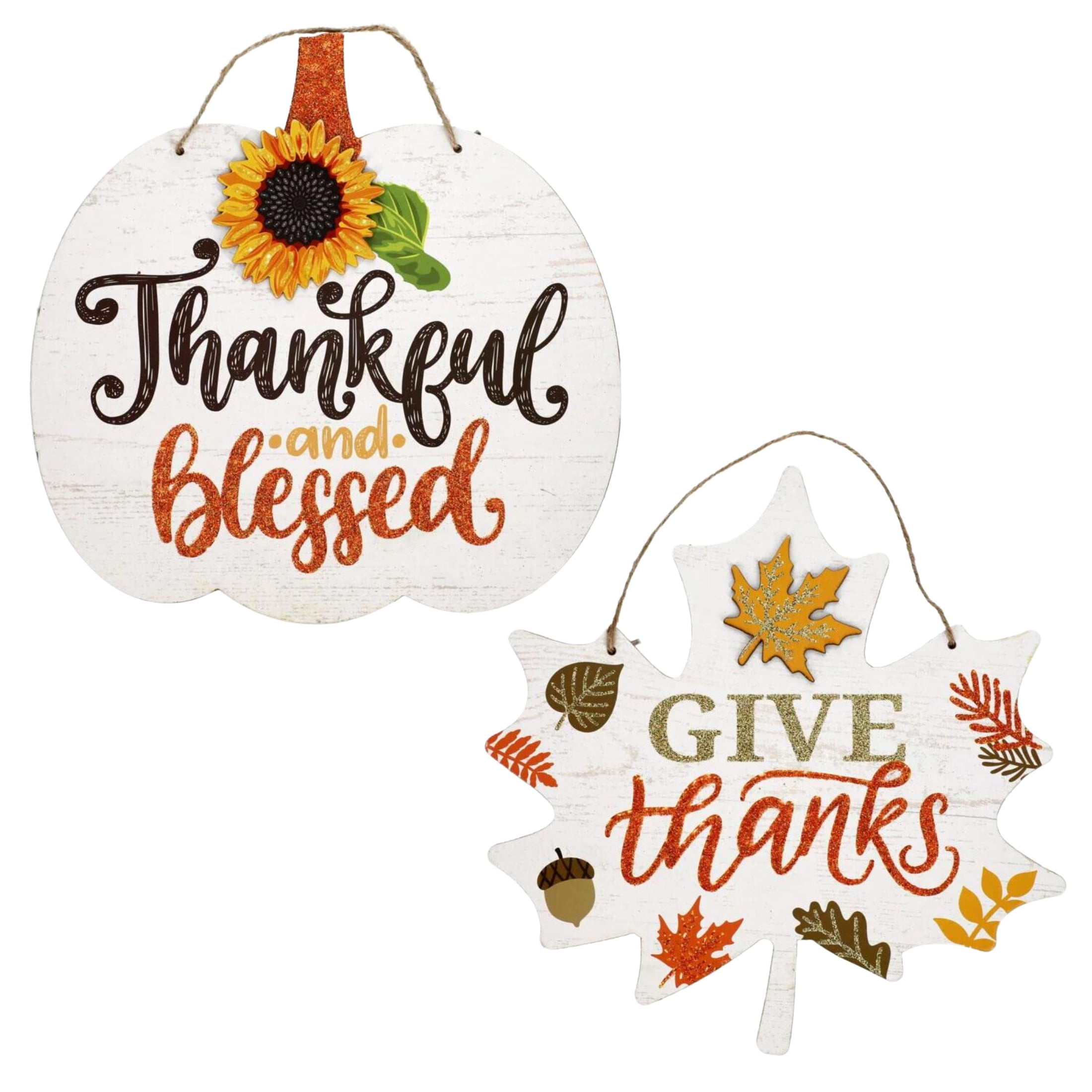 Harvest Inspired Wall Decor Signs 11x11 In Cozy Seasonal Nature's ...