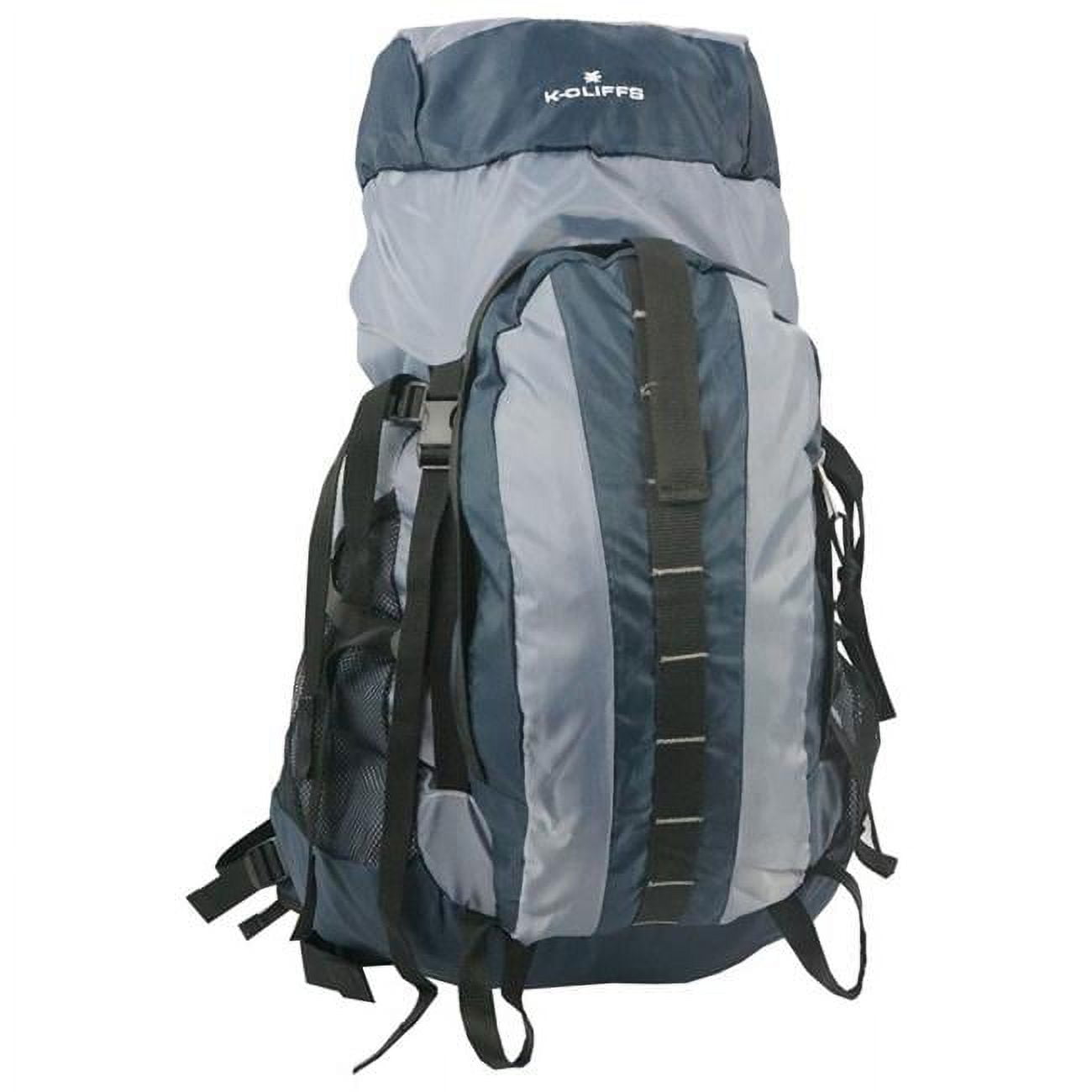Harvest LM152M Navy-Grey Hiking Backpack with Internal Frame - Walmart.com