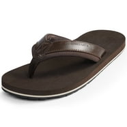 George men's Premium Comfort Flip Flops - Beach Ready Style - Walmart.com