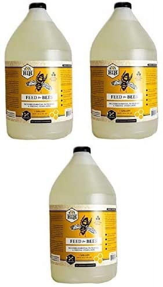 Harvest Lane Honey Liquid Bee Food HLH FEEDLQ-103 - 1 Gal - 3 Pack ...