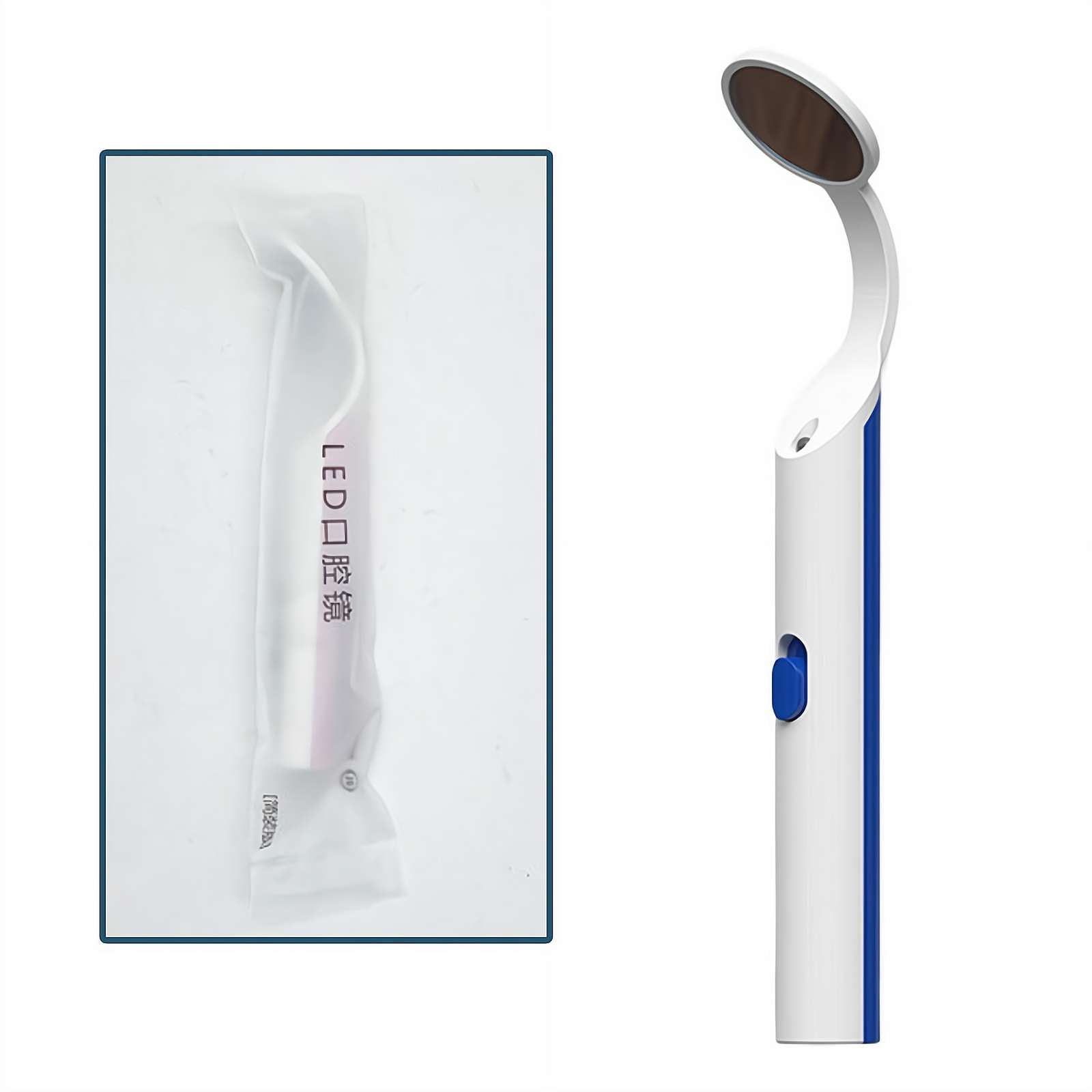 Harvest Oral Dental Mirror Mouth Tooth Inspection Mirror with Bright ...