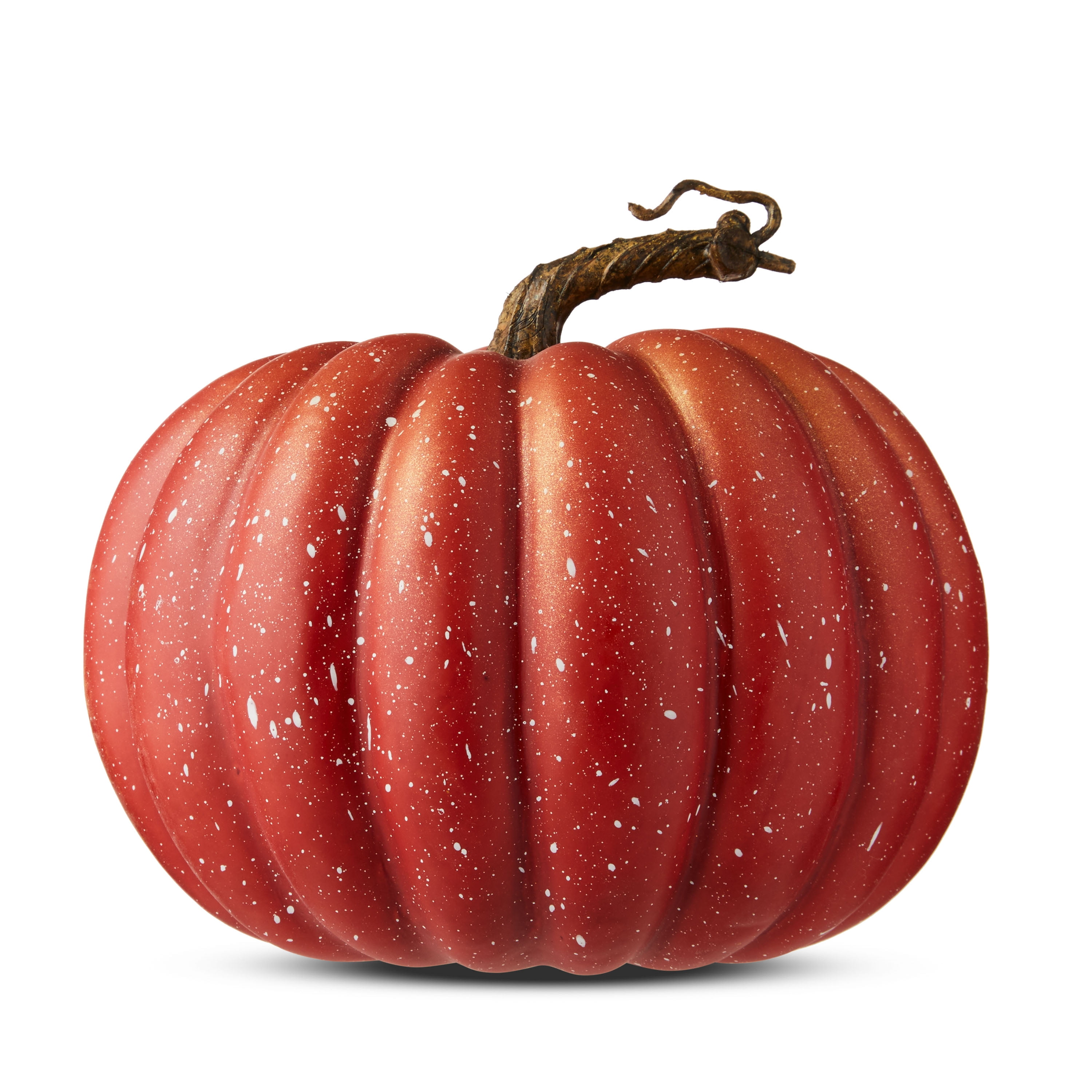 Harvest Orange Foam Pumpkin with Cream Speckles, by Way To Celebrate ...