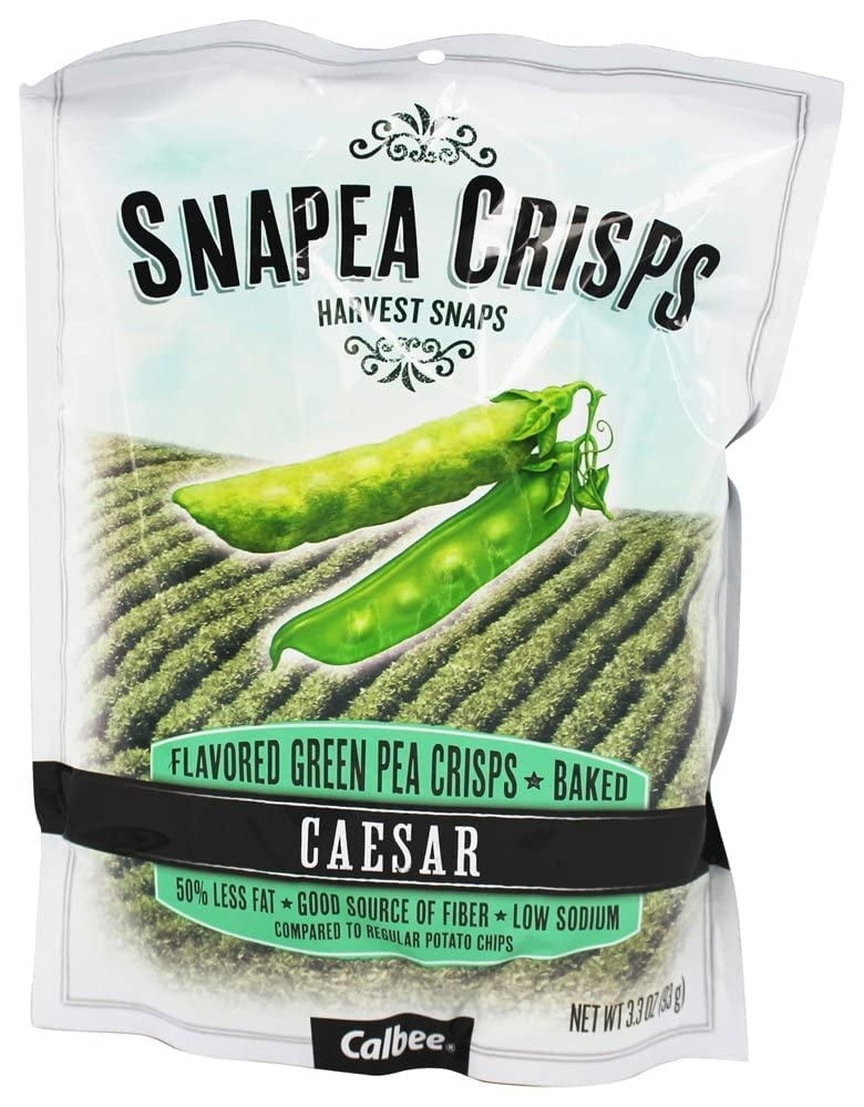 Harvest Snaps - Snapea DPF11 Crisps Harvest Snaps Caesar Flavor - 3.3 ...